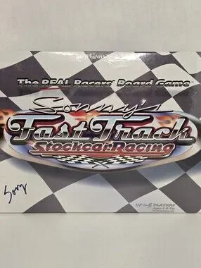 FastTrackGames | Toys | Sonnys Fast Track Stockcar Racing Game Sealed ...